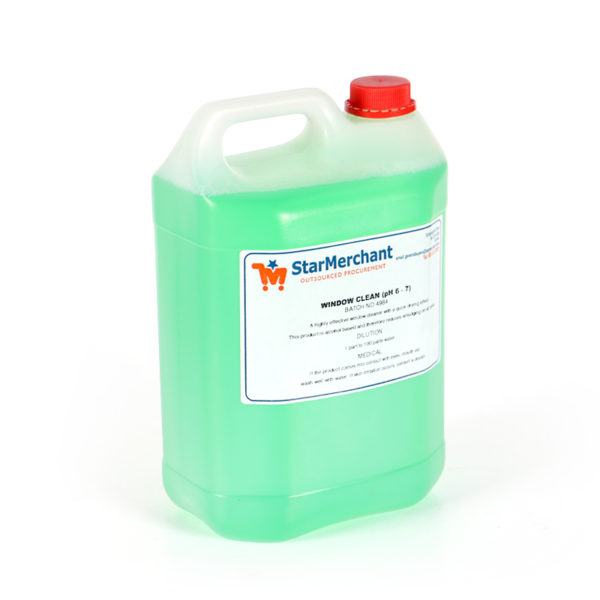 Window Cleaner- 5L – Star Merchant