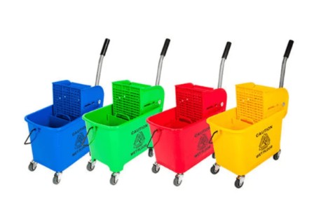 36Lt Wringer Bucket with wheels avail Blue, Green, Red, Yellow – Star ...